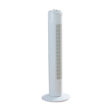 Daewoo Slimline Tower Fan, 32in - White | Charlies