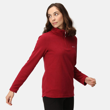 Regatta Women's Sweethart Quarter Zip Fleece - Rumba Red | Charlies