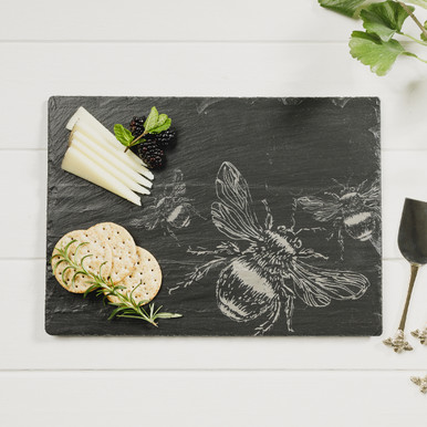 Selbrae House Bee Slate Cheese Board | Charlies