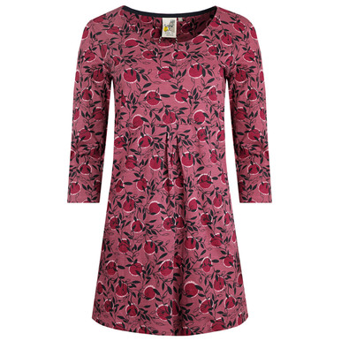 Weird Fish Women's Arlina ¾ Sleeve Tunic - Crushed Berry | Charlies