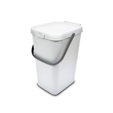 Addis Eco Caddy, 18L - White/Metallic | Charlies