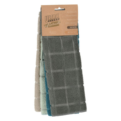 Ultra Clean Microfiber Cloth Set - Pack of 4 | Charlies