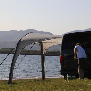 Vango Airbeam Sky Canopy, Violet Grey - 2.5m | Charlies