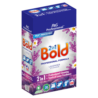 Bold 2in1 Professional Washing Powder, Lavender & Chamomile - 100 ...