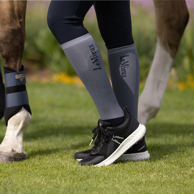 LeMieux Adult Competition Socks, 2 Pack - Jay Blue | Charlies