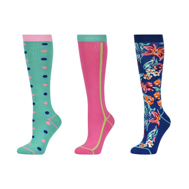 Dublin Socks, Pack of 3 - Tropical | Charlies