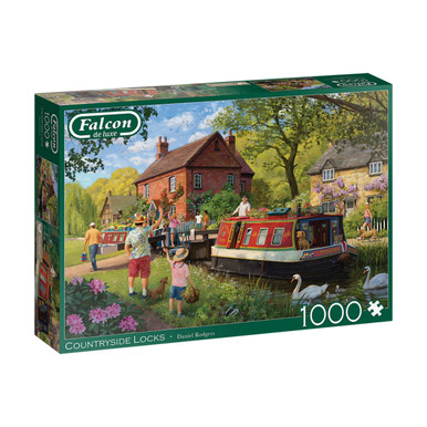 Countryside Locks Jigsaw Puzzle By Falcon - 1000 Piece | Charlies