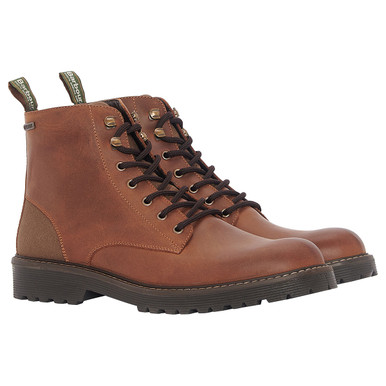 Barbour Men's Harvey Derby Boots - Teak | Charlies