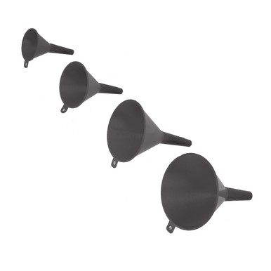 Tactix Plastic Funnel Set - 4pc | Charlies
