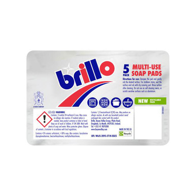 Brillo Multi-Use Soap Pads - 5 Pack | Charlies