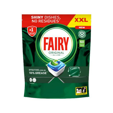 Fairy Original All In One Dishwasher Tablets - 60 Pack | Charlies