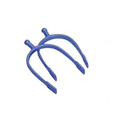 Shires Plastic Ball End Spurs - Blue | Charlies
