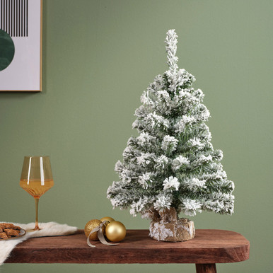 2ft Everlands Mini Snowy Imperial Artificial Christmas Tree | Charlies
