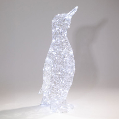 NOMA 1m LED Penguin Light Figure - White