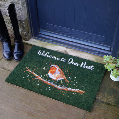 Bree Merryn Ralph Robin Coir Doormat - 75cm x 50cm | Charlies