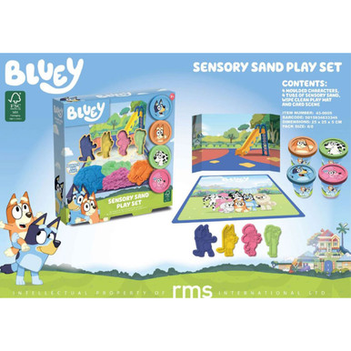 Bluey Sensory Sand Play Set | Charlies