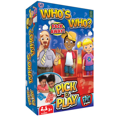 HTI Toys Who's Who? Pick and Play Game | Charlies