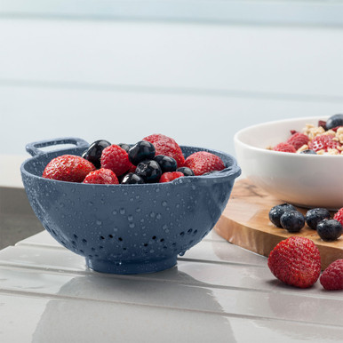Zeal Melamine Colander, 15cm - Provence Blue | Charlies
