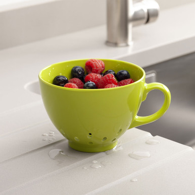 Zeal Melamine Berry Colander, 10cm - Lime | Charlies