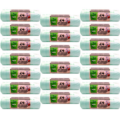 Eco Bag 10L Compostable Caddy Liners - Pack of 480 | Charlies