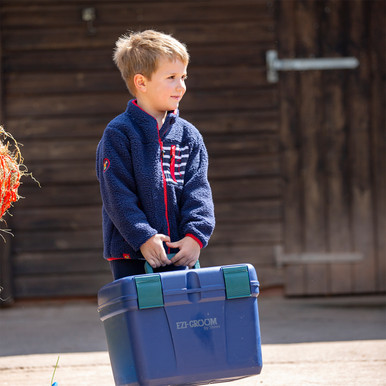 Shires Winnie & Me Children's Fleece Jacket - Navy | Charlies