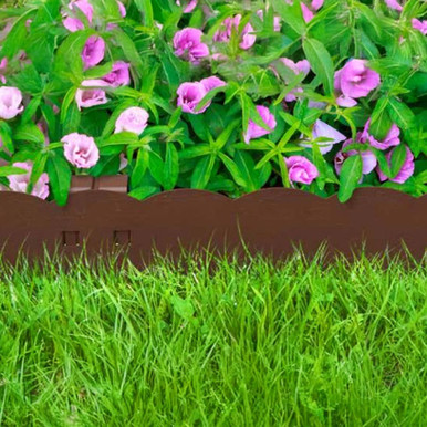 Panacea Scalloped Landscape Edging, Bronze - 13cm x 91cm | Charlies