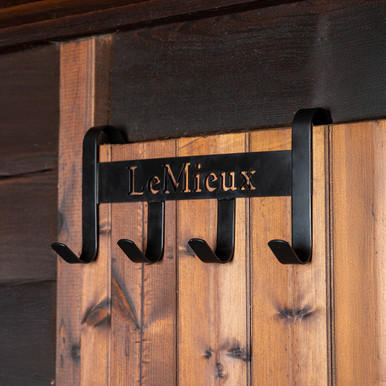 LeMieux Metal Headcollar Hanging Rack - Black | Charlies