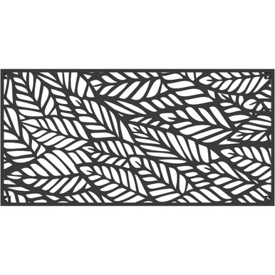 Panacea Steel Garden Decorative Screen - Leaves | Charlies