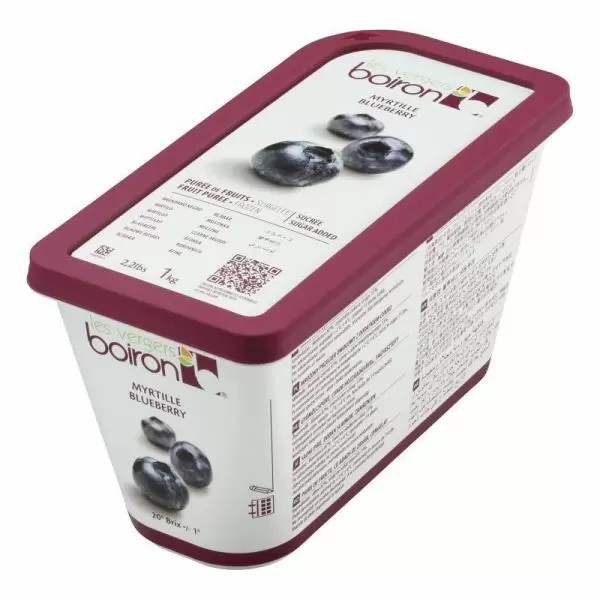 Boiron Frozen Blueberry Puree 1kg | Regency Foods Wholesaler