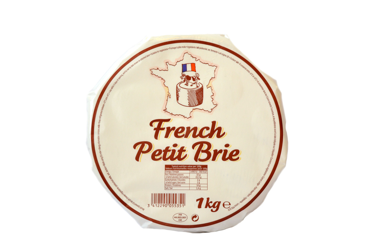 Brie Wheel French 1kg | Regency Foods Wholesaler