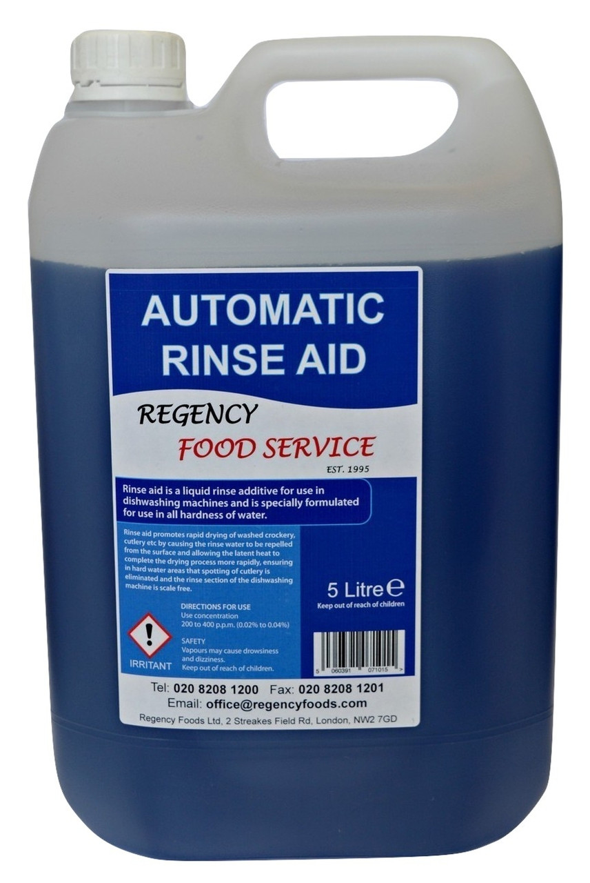 Automatic Rinse Aid Liquid 5ltr | Regency Foods Wholesaler