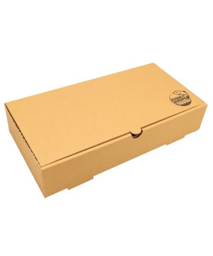 12" Kraft Cardboard Fish & Chips Boxes x 100 | Regency Foods