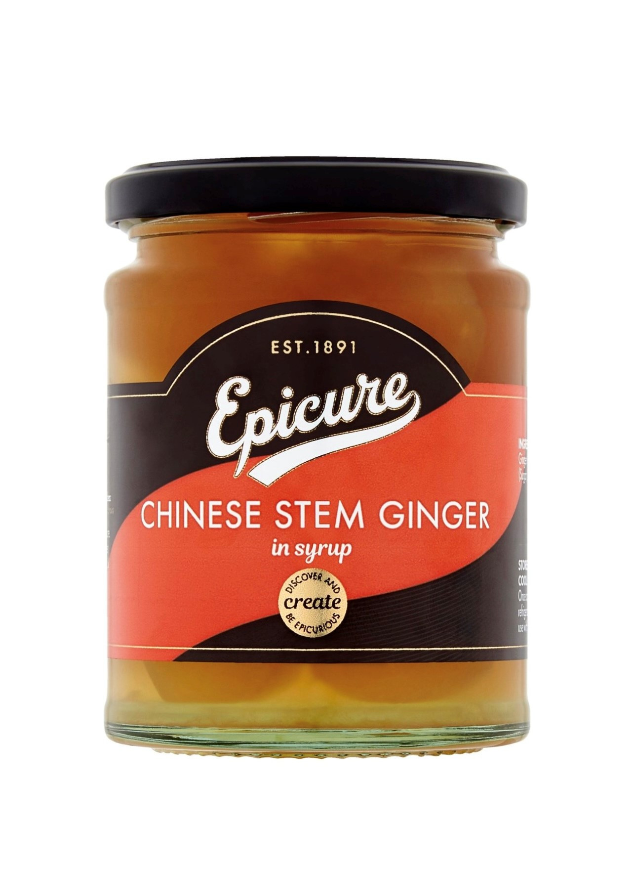 Epicure Stem Ginger in Syrup 350g | Regency Foods Wholesale