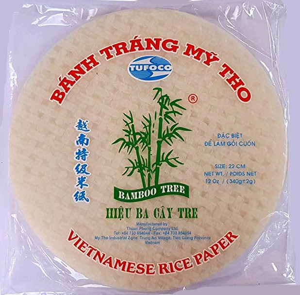 Rice Paper Round 22cm x 340g | Regency Foods Wholesaler