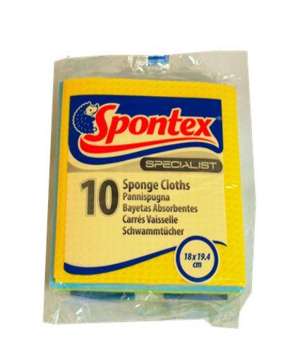 Spontex Sponge Cloth x 10 | Regency Foods Wholesaler