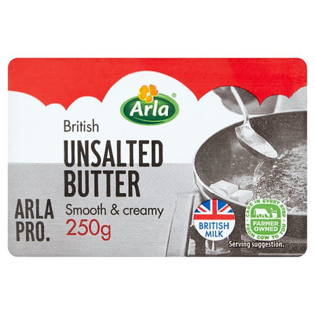 Arla Unsalted Butter 40 x 250g | Regency Foods