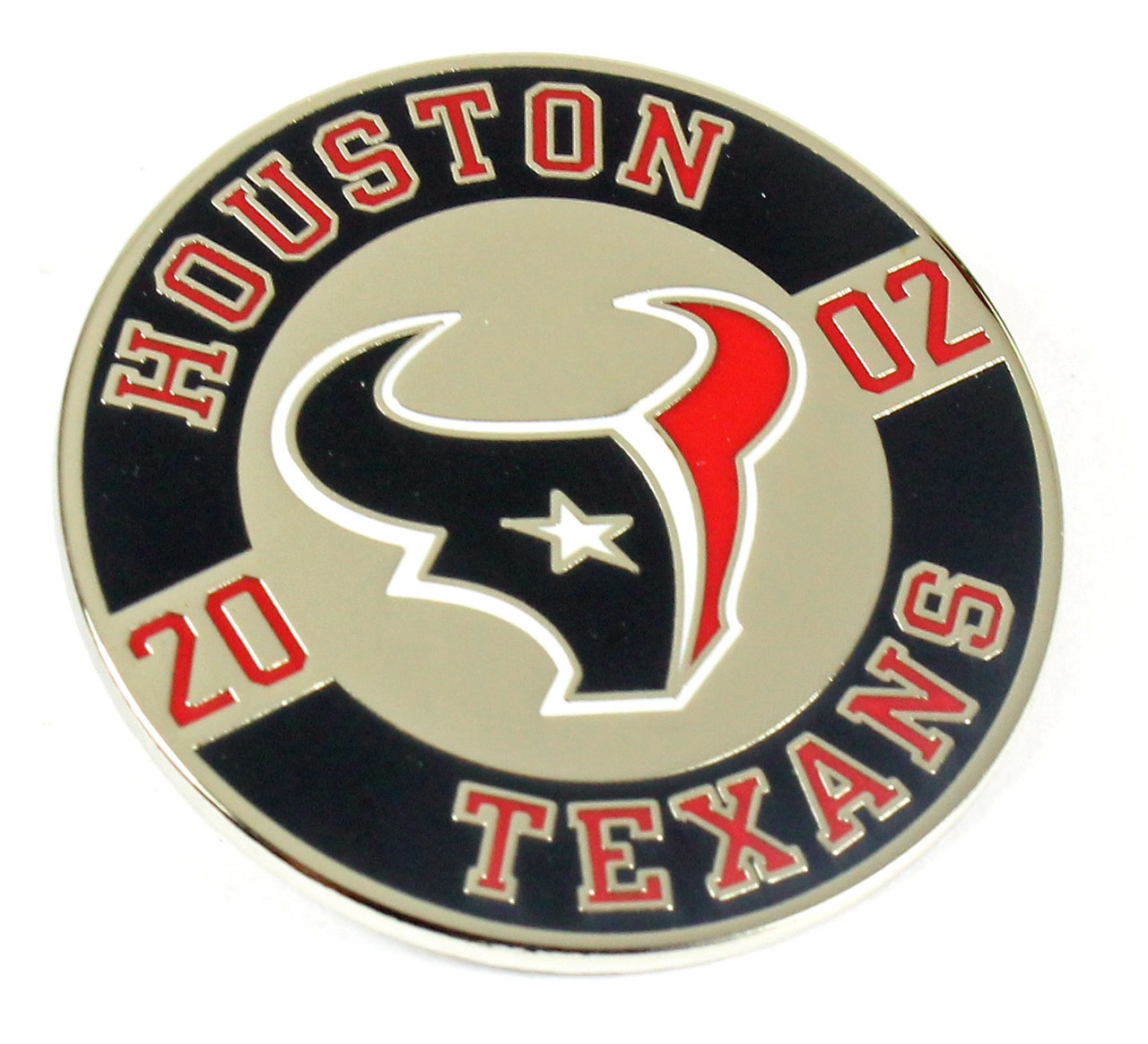 Houston Texans Circle Pin - est. 2002