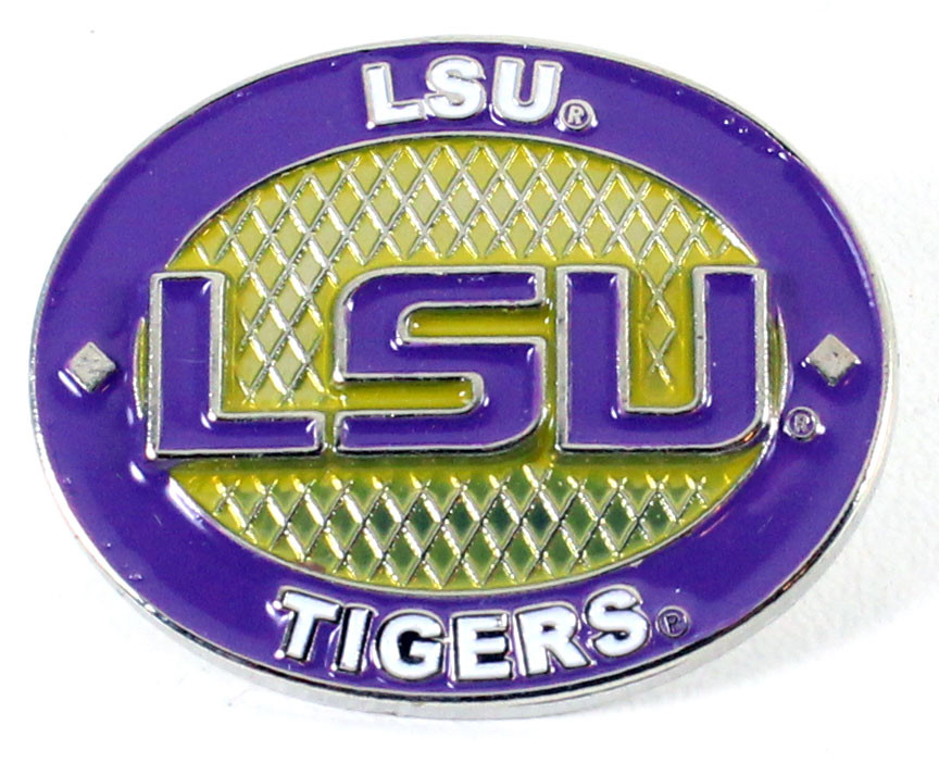 LSU Tigers Oval Pin