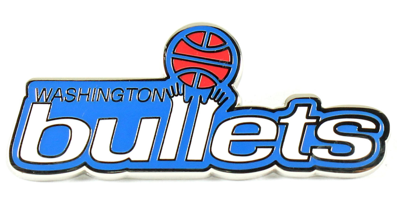 Washington Bullets Vintage Logo Pin - 1974