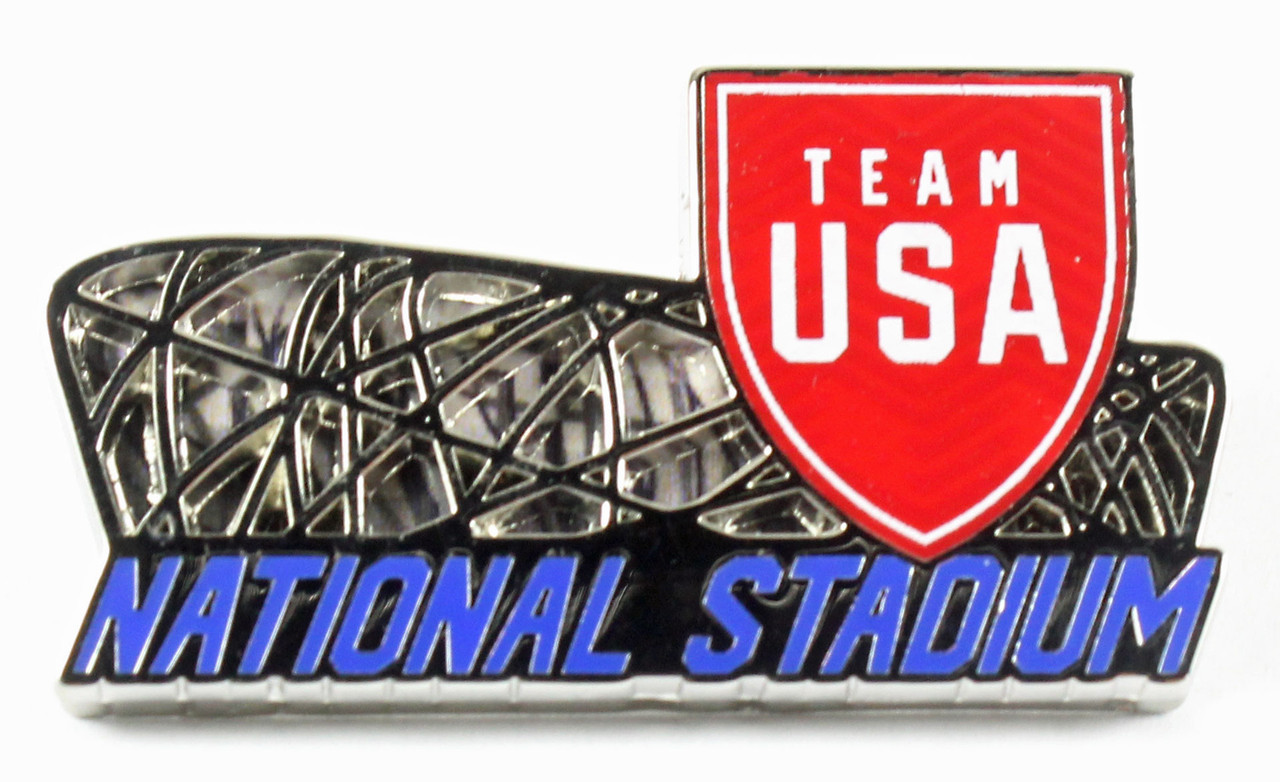 Beijing 2022 Olympics Layered National Stadium Pin