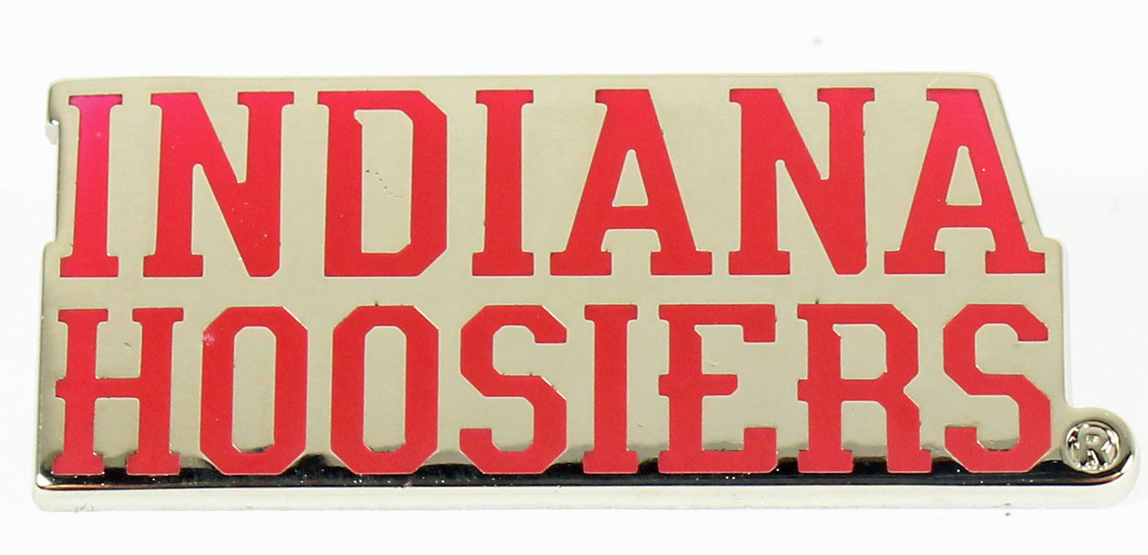 Indiana Logo Pin