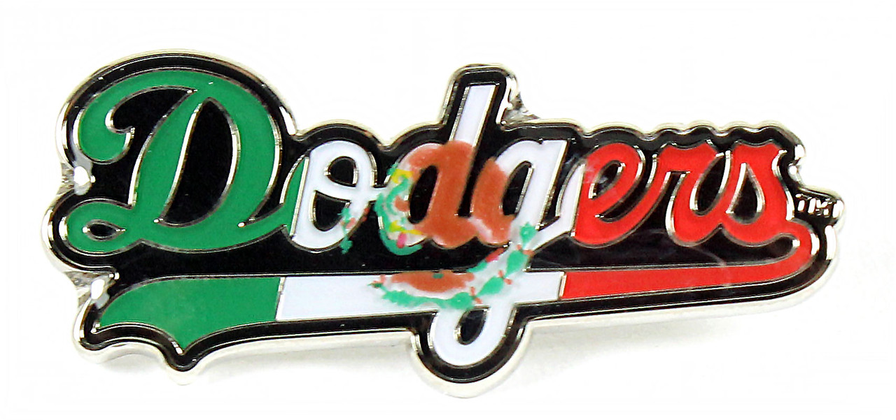 Los Angeles Dodgers Mexico Logo Pin