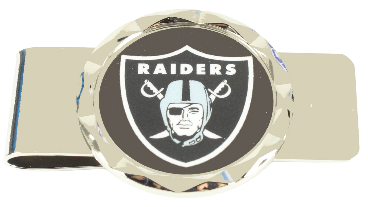 Las Vegas Raiders Diamond Cut Money Clip