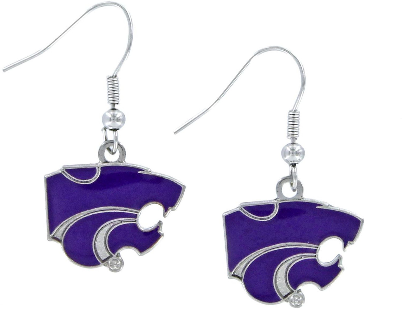 Kansas State Earrings