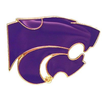 Kansas State Logo Pin