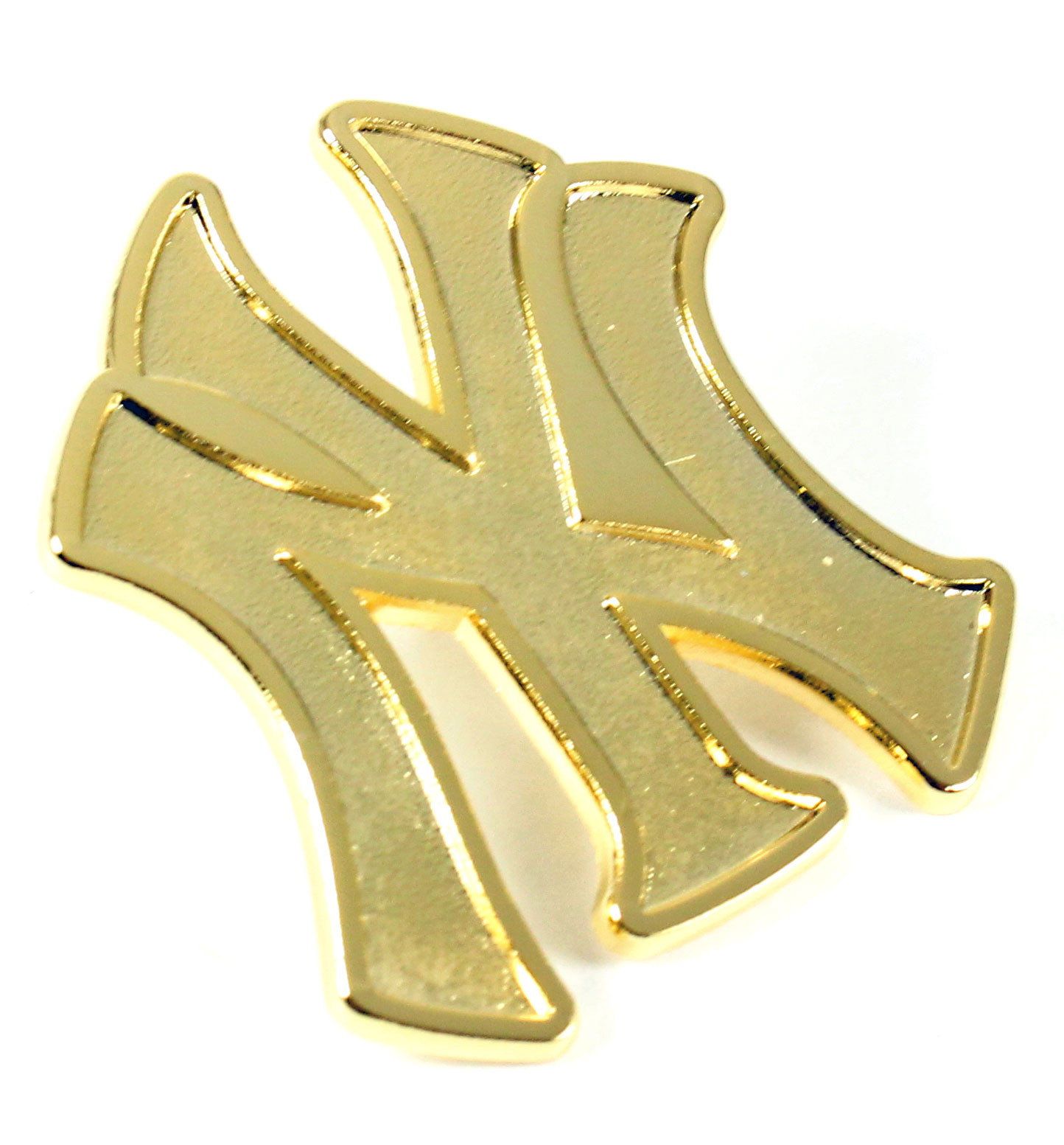 New York Yankees "NY" Logo Pin - Gold