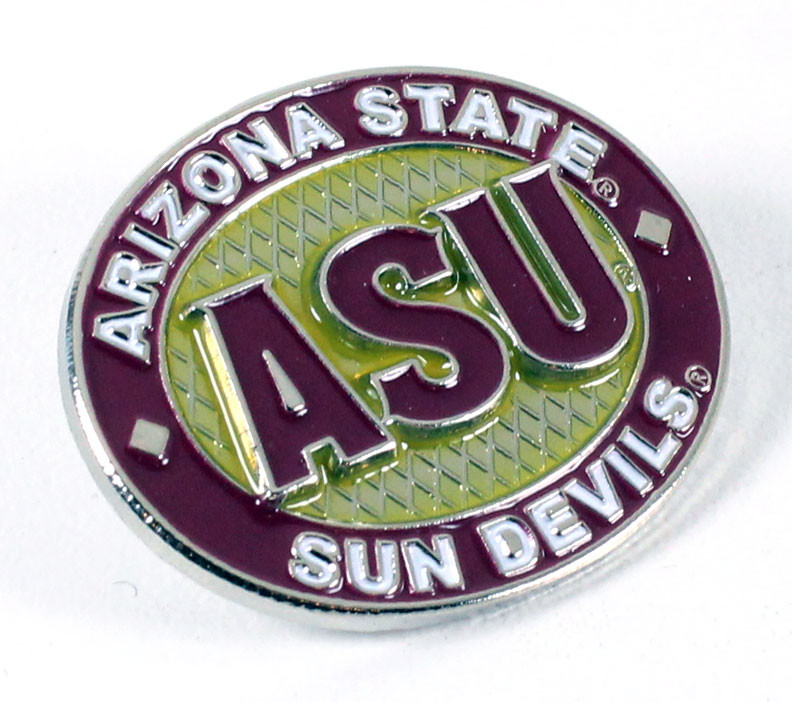 Arizona State Oval Pin