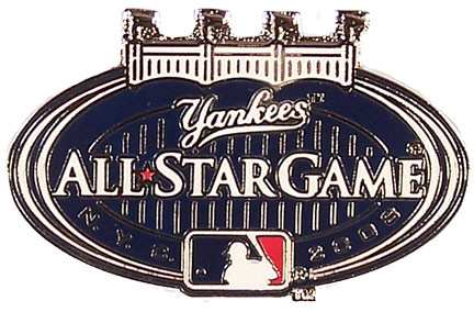 2008 MLB All-Star Game Logo Pin - Yankee Stadium