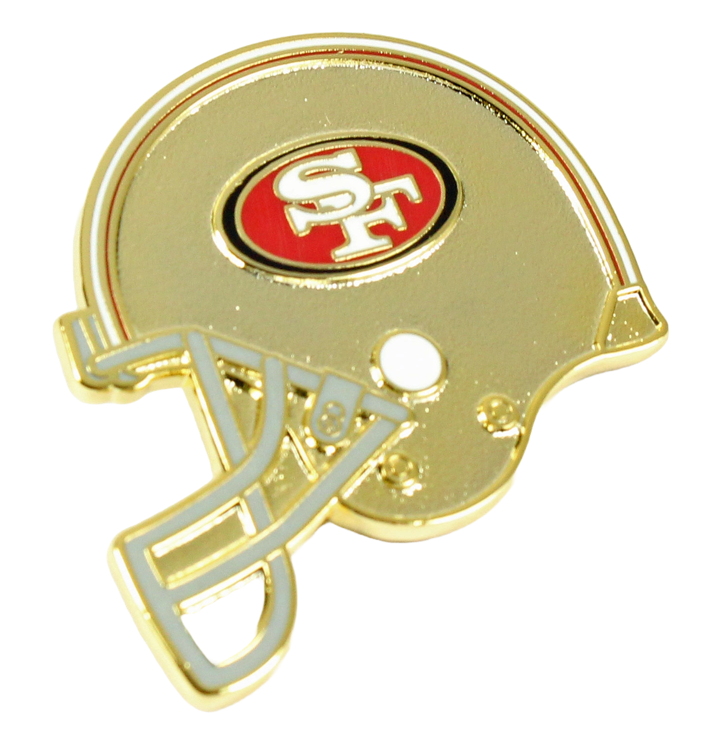San Francisco 49ers Helmet Pin.
