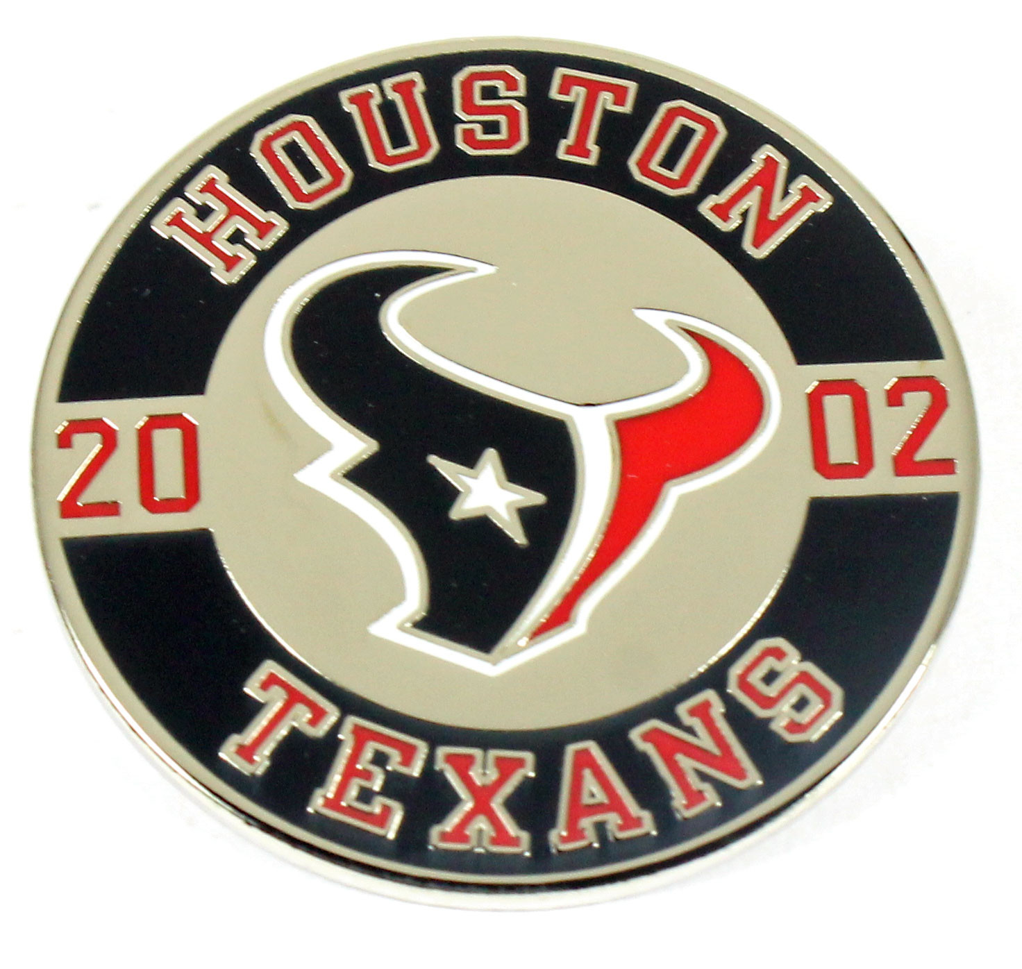 Houston Texans Circle Pin - est. 2002